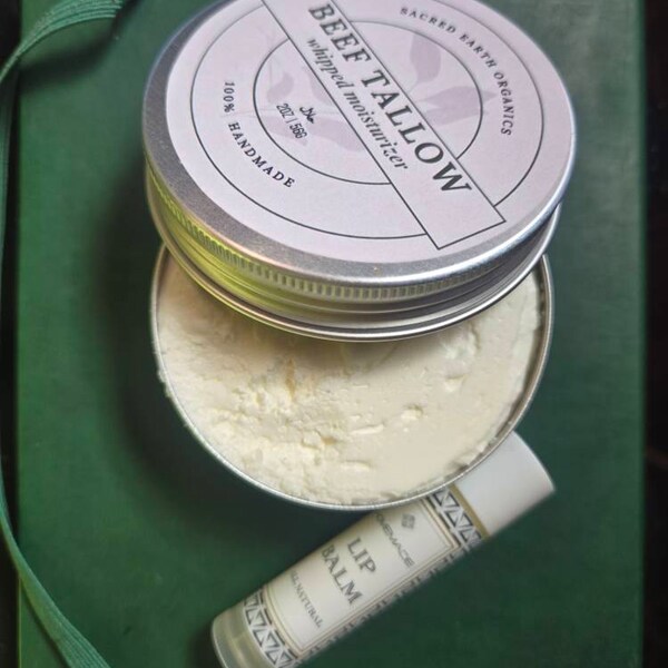 Organic Grass-fed Halal Beef Tallow Moisturizer - Etsy
