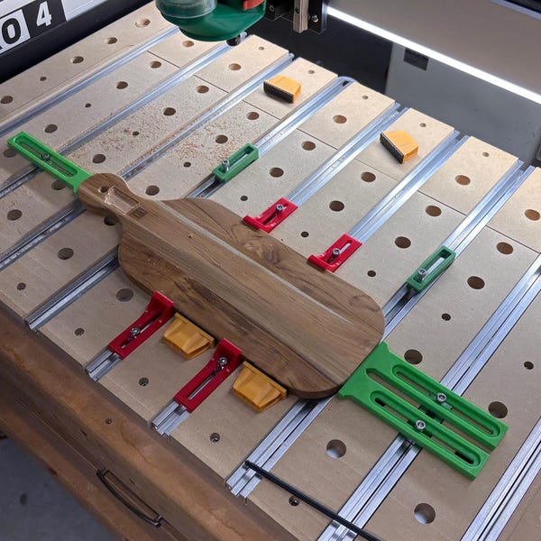 CNC Corner Fence Low Profile, 3D Printed CNC Corner and Side Fences ...