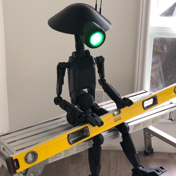 Life Size Battle Droid 3D Printed Beige - Etsy