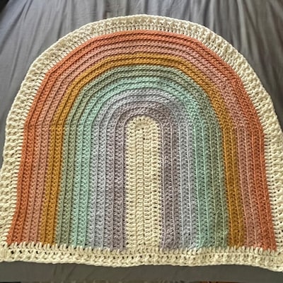 Phoenix Rainbow Blanket PATTERN includes 3 Sizes - Etsy