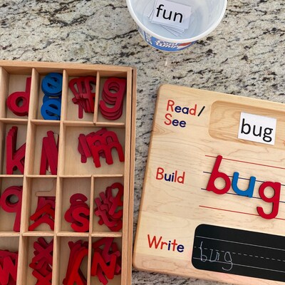 Read Build Write Board Spelling Board Writing Board CVC Word Building ...