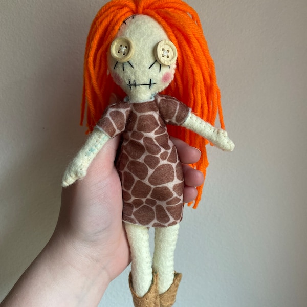 Beginner Doll Pattern PDF, Felt Doll Pattern - Etsy