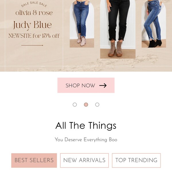 Inspirational Women Clothing Shopify 2.0 Multi Purpose Template Shopify ...