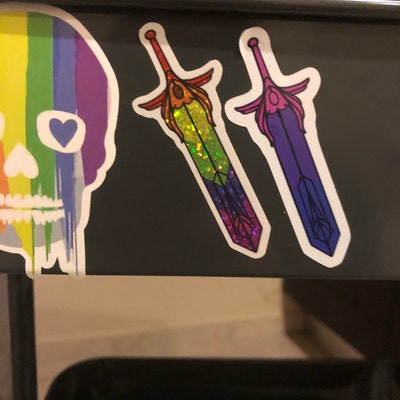 Pride Sword Stickers - Etsy