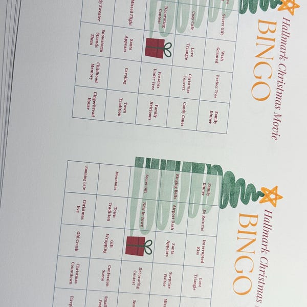 Christmas Classic Movie Bingo Game - Printable Family Activity ...