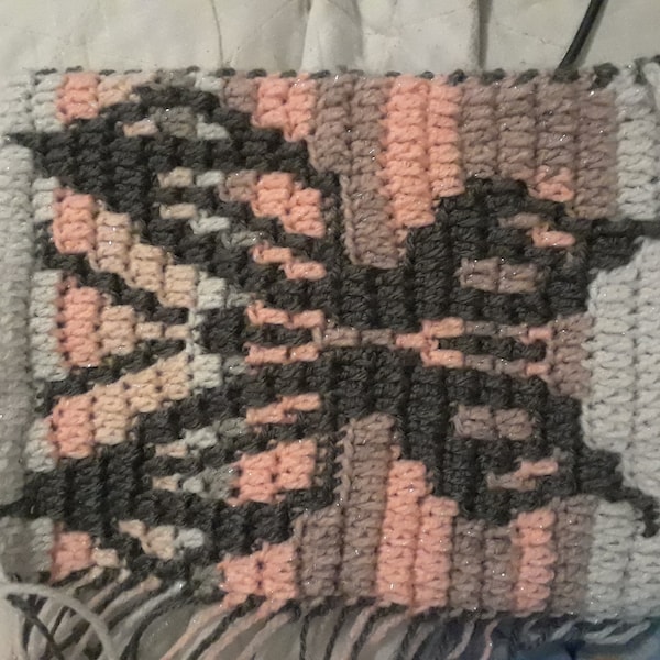 Mosaic Crochet Butterfly Alley - Charts With Written Row Repeats - 3 ...