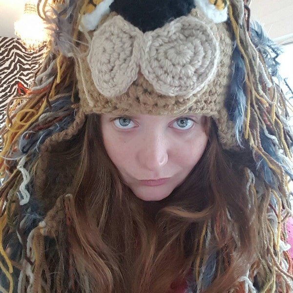 Lion Hat / Crochet Lion Hat / Cosplay / Halloween / Festival Wear ...