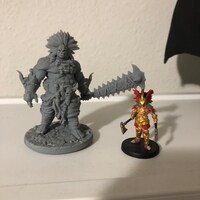 Undead Anubis, Ancient Egyptian God King Archvillain Games Printed ...