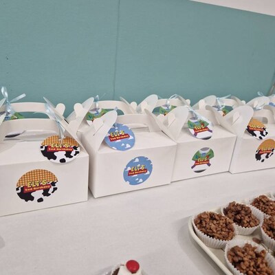 TOY STORY Birthday Party Activity Box PERSONALISED Childrens Gift Boxes ...