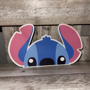 Stitch Peeker Transparent Car Decal/ Lilo Aloha Hawaiian Peekaboo ...