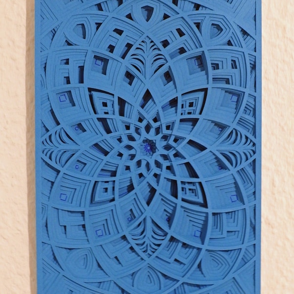 Digital Files-bloom-cricut SVG-CNC Laser Cut Multilayer 3D Mandala ...