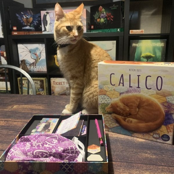 Calico Insert | Calico Board Game Organizer | Calico Storage Solution ...