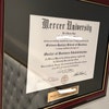 Triple Diploma Frame Certificate Frames University College Plaque ...
