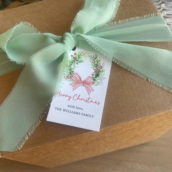 Thank You for Making School Merry & Bright Tag, Christmas Teacher Tag ...