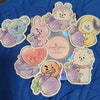 We Are Bulletproof Sparkly Sticker Set BTS Stickerbts Merch bts ...