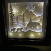 3d Wolf Svg Lightbox Cricut Paper Art Download Shadowbox for Handmade ...