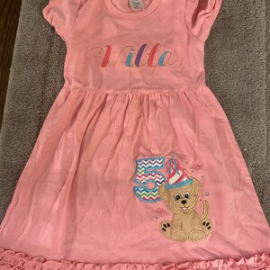 Disney Ruffle Romper Baby Disney Outfit Embroidered Pink - Etsy