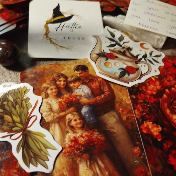 Autumn Fields Tarot • 78-card Deck • Harvest Colours • Hattie Thorn ...