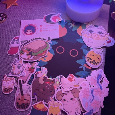 Pixel Sticker Bundle Fall Sticker Retro Kids Sticker Set Vinyl Sticker ...