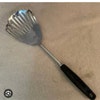 Vintage MARIA GRANDE Stainless Steel Flatware Embossed Floral and Black ...