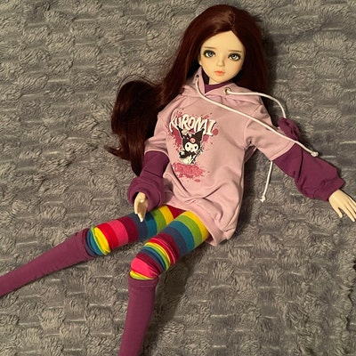 BJD Clothes Yosd Sleeveless Dress and Socks Set for 1/6 BJD Doll Outfit ...