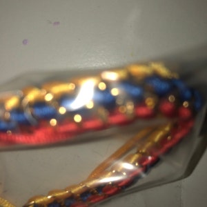 Brazilian Handmade Bracelet From Rio De Janeiro Brazil Flag | Etsy
