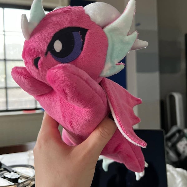 Custom Dragon Plush, Custom Plush Dragon Baby, Custom Plushie, Dragon ...