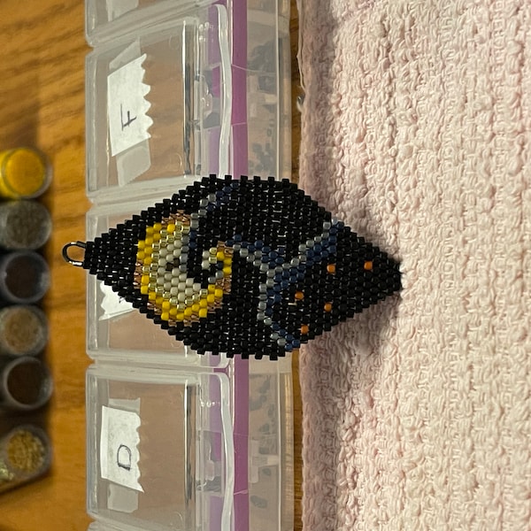 Cartoon Bead Earrings Pattern Pdf|brick Stitch Seed Bead Digital ...