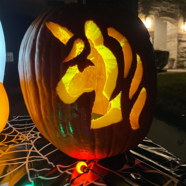 Sports PRINTABLE Pumpkin Carving Stencil Set - Football, Basketball ...