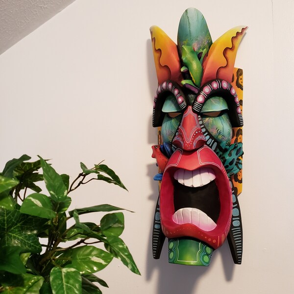 Authentic Indigenous Mask, Directly From Boruca, Wooden Mask - Etsy