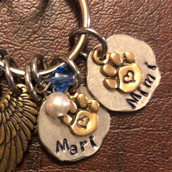 Pewter Name Plate Add-ons for Key Chains - Etsy