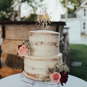 Initial Cake Topper Wedding Cake Topper Statement Cake - Etsy