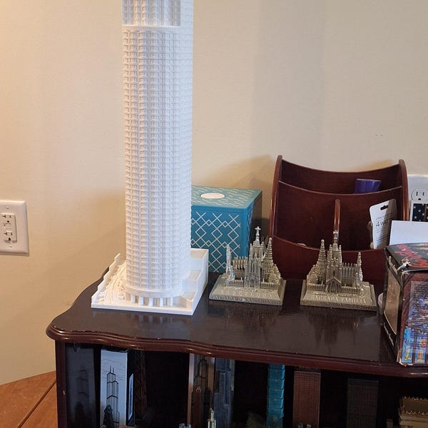 One Wallstreet Building | NYC Skyscraper Replica | Tt, N, Z Scales and ...