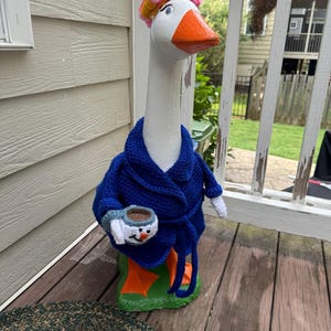 Porch Goose Bath Robe With Curlers Outfit - Etsy