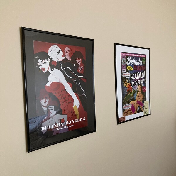 The Belinda Blinked "cubicle Confessions" Rocky Signed Personal Message ...