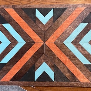 Round Wood Quilt Block Kit Unfinished DIY Home Décor - Etsy