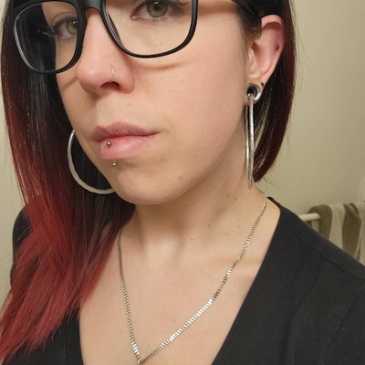 10 Gauge Ear Weights Blue Quartz Tunnel Hangers - Etsy