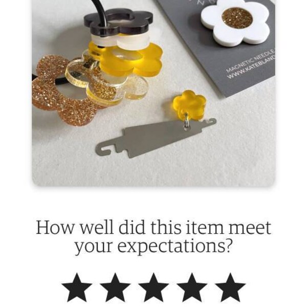 PIPSQUEAKS Acrylic Thread Drops Floss Drops Organiser Drop for Cross ...