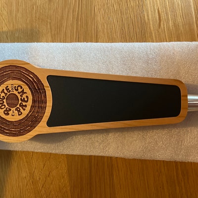 Beer Tap Handle With Changeable Logo & Chalkboard Insert Customize Your ...
