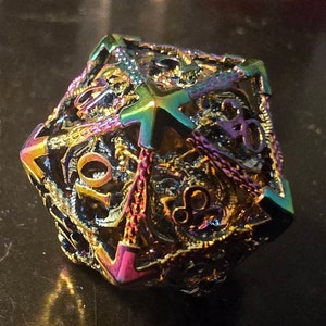 Mountain Forest Dice, Handmade Resin Dice Sharp Edge Dice, Dnd Dice Set ...