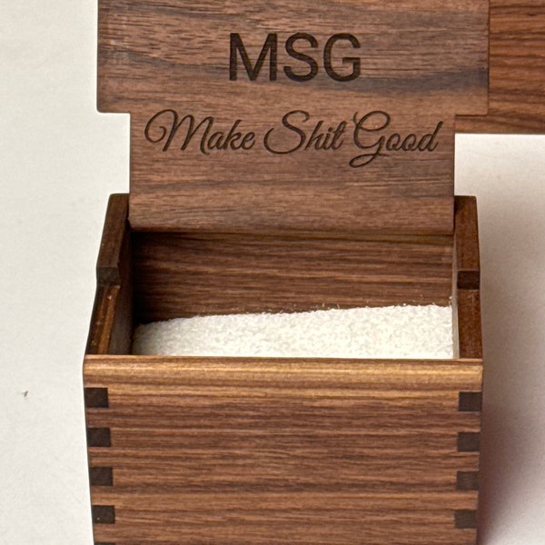 Wood Salt Cellar, Salt Pig, Pinch Pot, Pinch Bowl, Includes ...