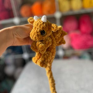 Diddy Dex the Palm Sized Snuggler Dragon Crochet Pattern Amigurumi ...