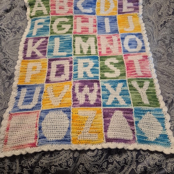 Crochet Alphabet Pattern: Uppercase Letters A-Z (PDF Only) - Etsy