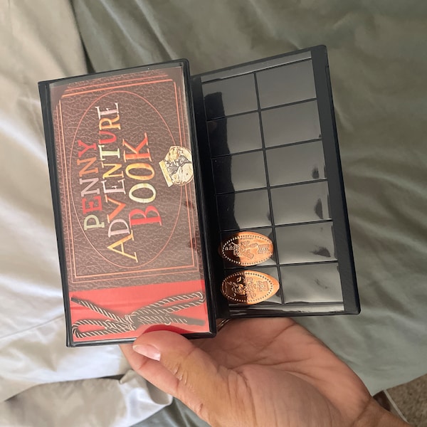 Pressed Penny Collector Book: Penny Adventure Book - Etsy