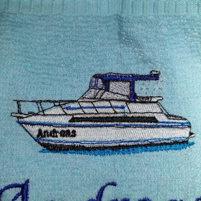 Cabin Cruiser Machine Embroidery Design - Etsy