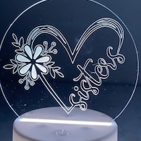 Sisters Flower Heart Instant Digital Download Svg, Png, Dxf, and Eps ...