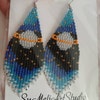 Snake Brick Stitch Pattern for Beaded Earrings, Miyuki Delica PDF ...