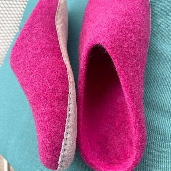Luxury Organic Merino Wool Slippers Eco-friendly Warmth, Non-slip ...