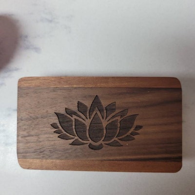 Tree of Life Engraved Wooden Treasure Box of Mahogany Handmade in the ...