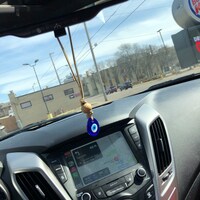 Evil Eye Car Charm, Evil Eye Car Accessories,evil Eye for Review Mirror ...